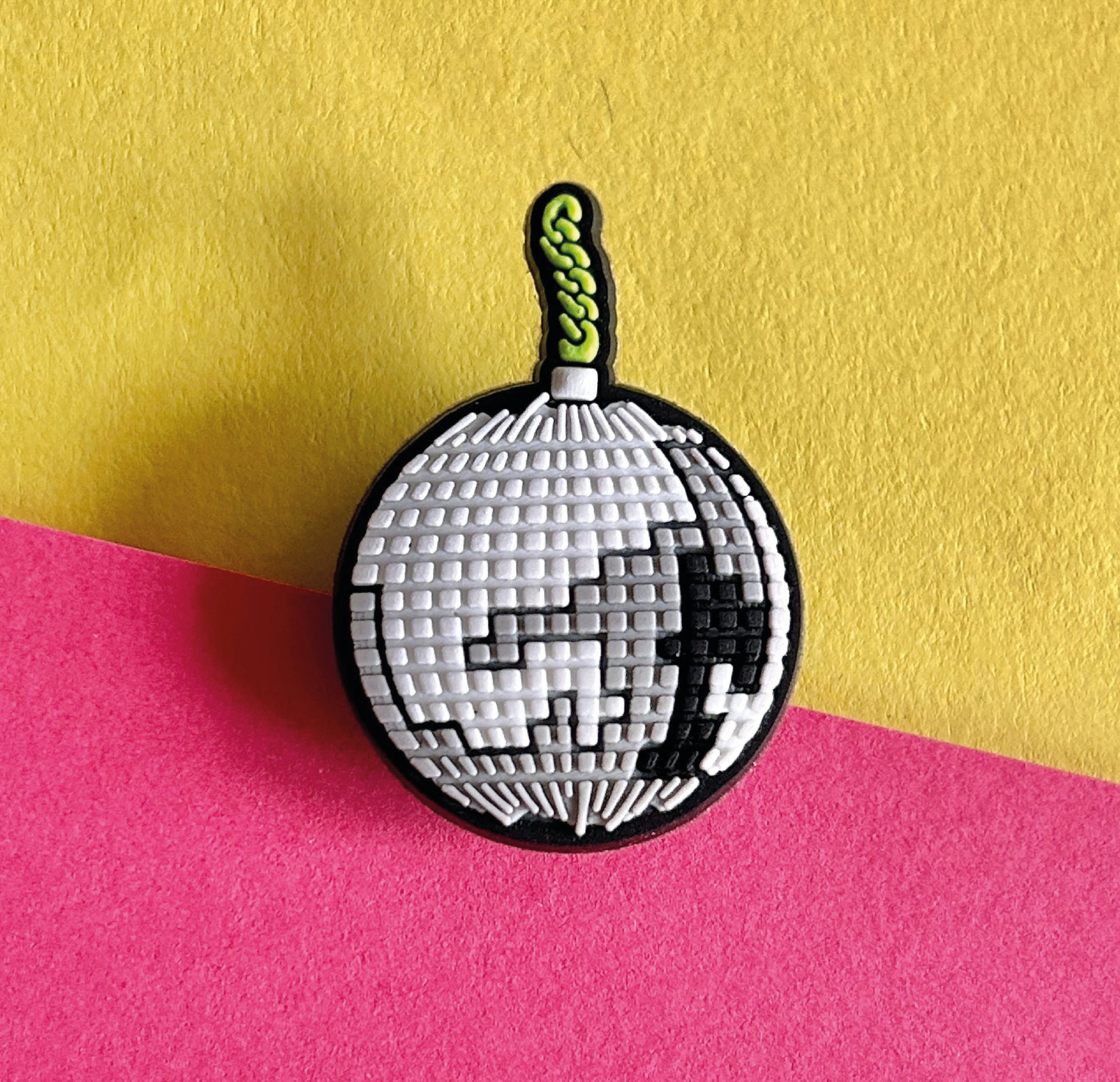 Disco Ball Croc like Shoe Charm – Wonky Pigeon